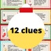 Indoor Merry Christmas Scavenger Hunt Riddles/clues Gift Search 12 ...