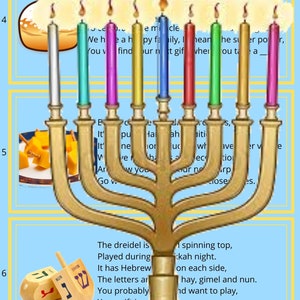 Hanukkah Scavenger Hunt Riddles Gift Search - Etsy