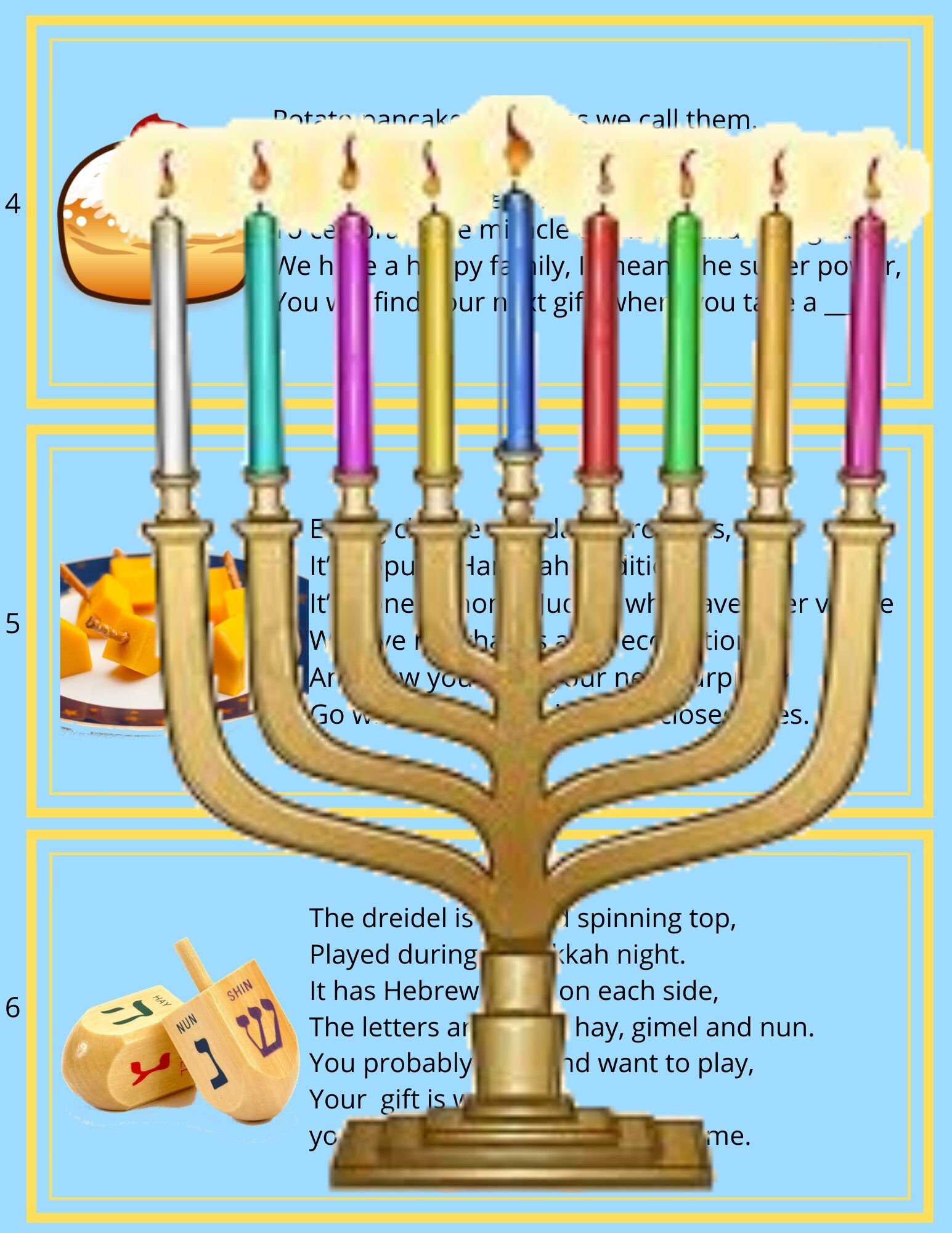Hanukkah Scavenger Hunt Riddles Gift Search - Etsy