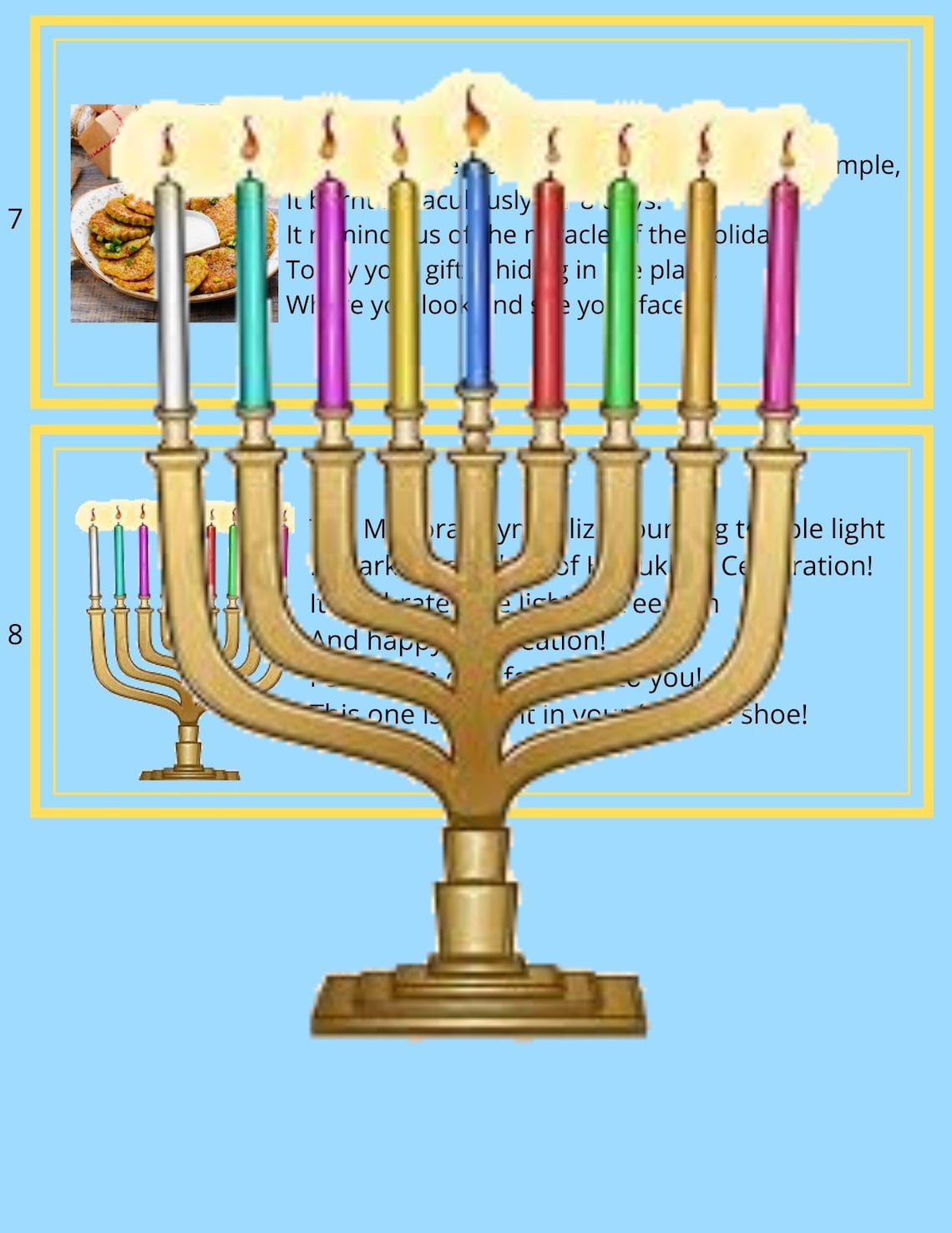 Hanukkah Scavenger Hunt Riddles Gift Search - Etsy