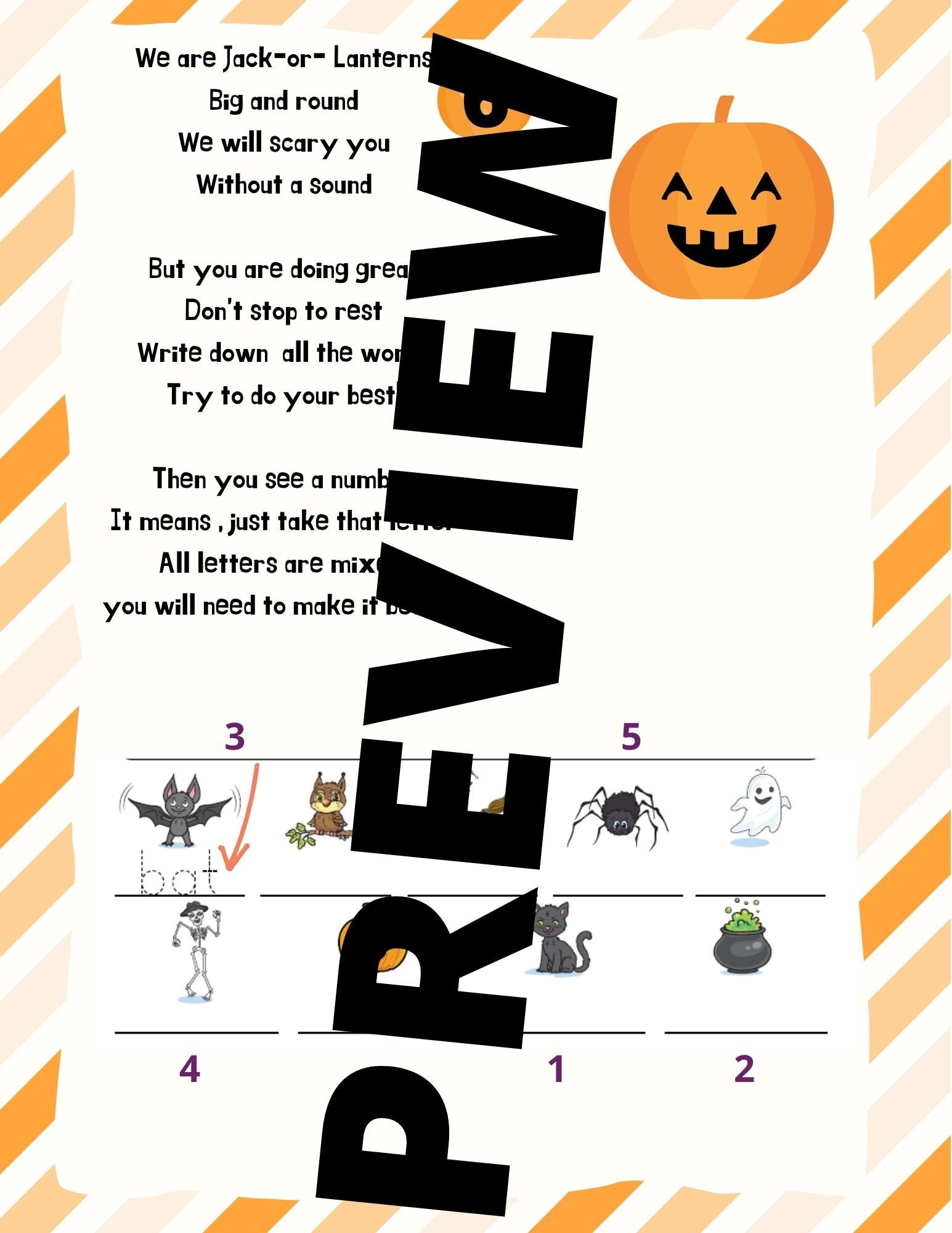Indoor Halloween Scavenger Hunt Riddles With Tasks to Complete/ 30 Min ...