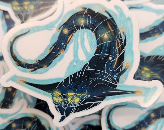 Subnautica Ghost Leviathan 3" Sticker - Etsy