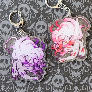PKMN Ghosts || 2.5" - 3" Acrylic Charms - Etsy