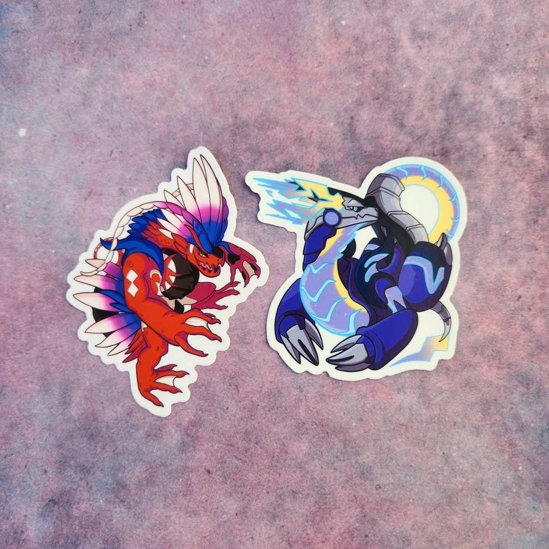 PKMN-INSPIRED Paldea 3" Stickers - Etsy