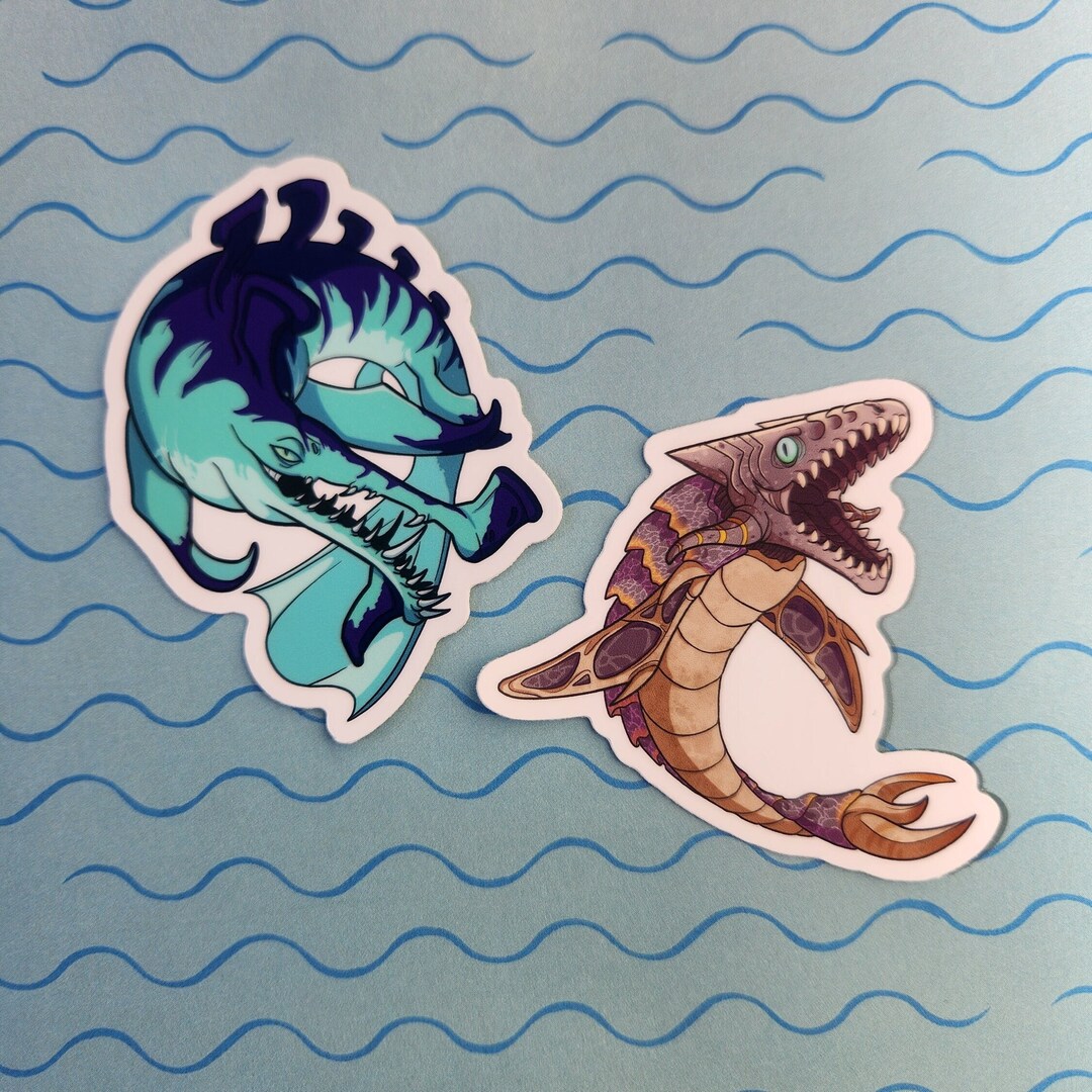 Subnautica Stalker 2.5" Stickers - Etsy