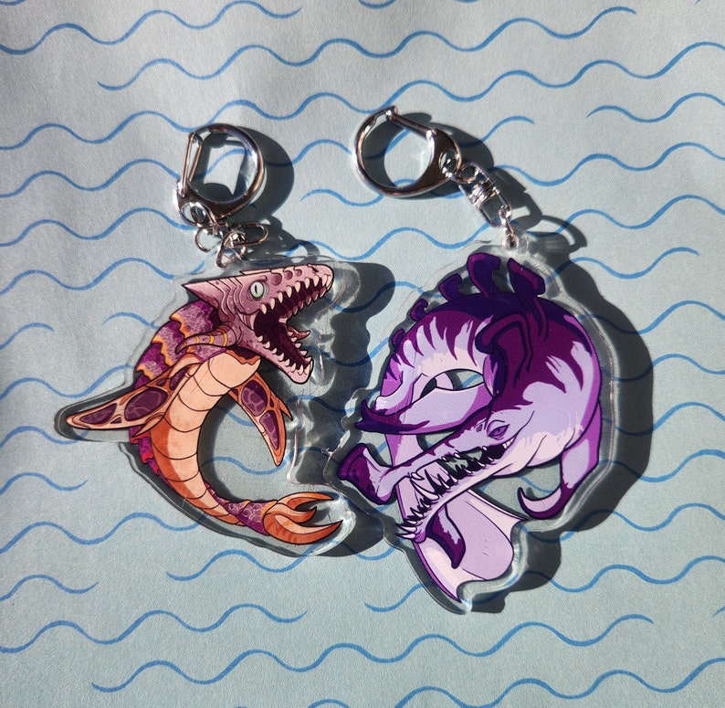 Subnautica Stalker 2.5" Acrylic Charm - Etsy