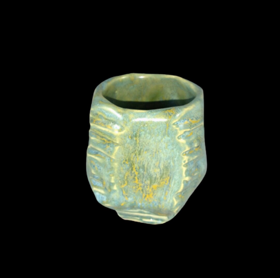 Kurinuki Handmade Pottery Tea Cup Carved From a Block of Clay - Etsy