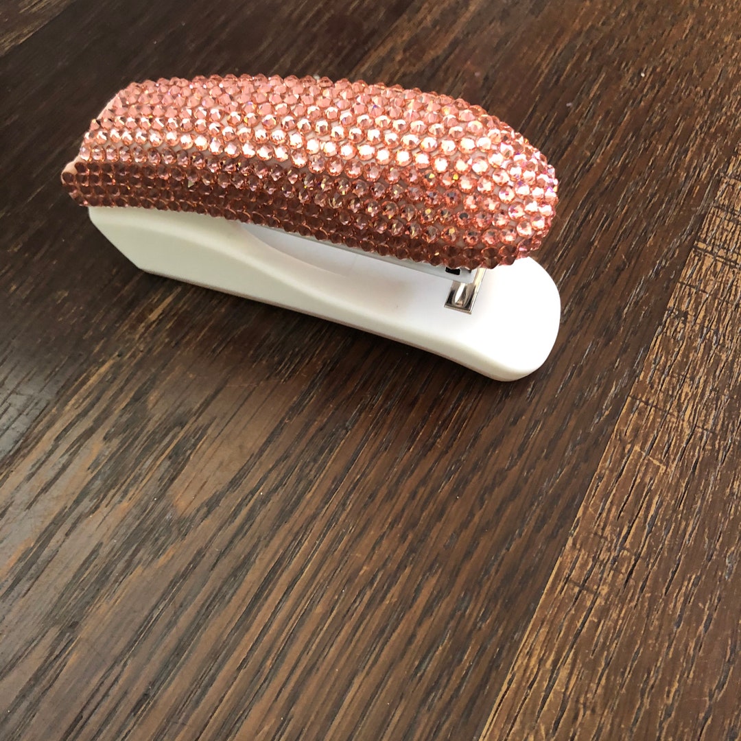 Swarovski Crystal Rhinestone Covered Stapler Barbie Pink Home ...