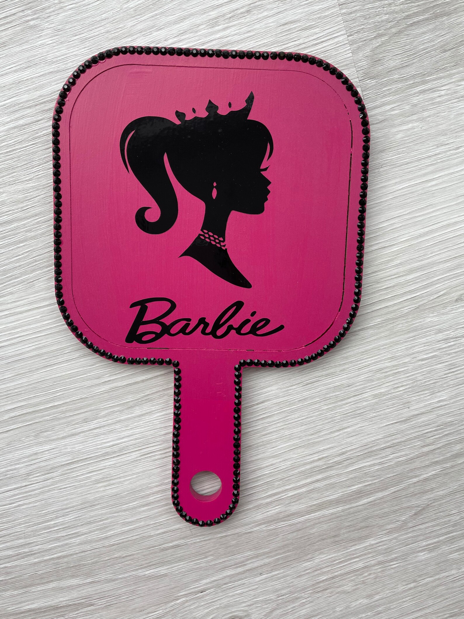 Bling Barbie hand mirror queen Barbie fashionista Barbie | Etsy