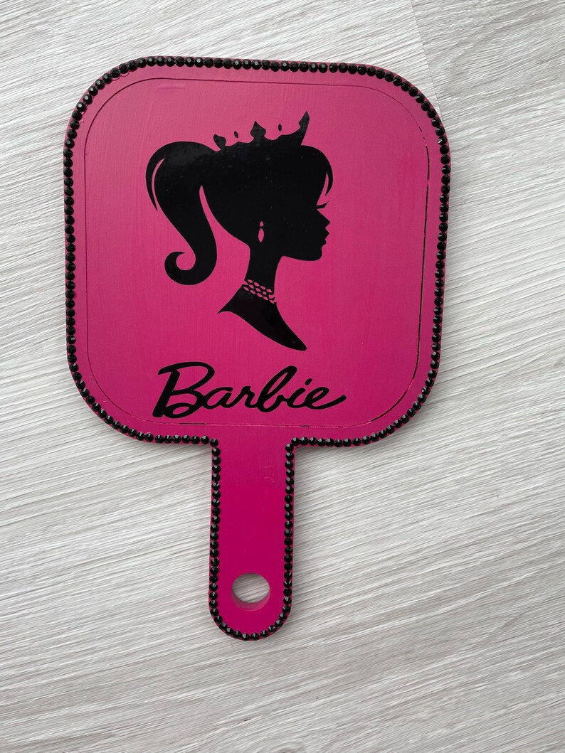 Bling Barbie Hand Mirror Queen Barbie Fashionista Barbie - Etsy
