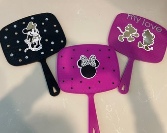 Minnie Mouse Hand Mirror - Etsy