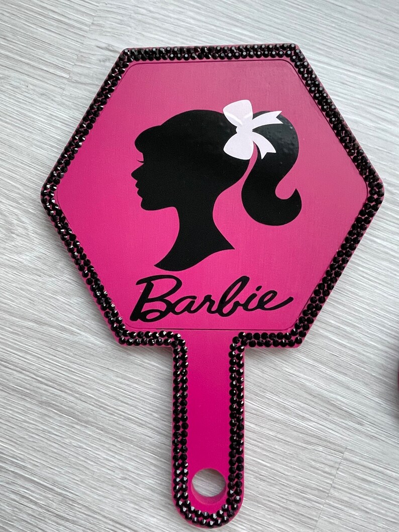 Bling Barbie Hand Mirror Queen Barbie Fashionista Barbie Barbiecore - Etsy