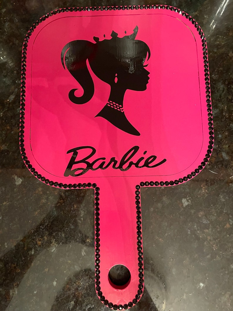 Bling Barbie Hand Mirror Queen Barbie Fashionista Barbie Barbiecore - Etsy