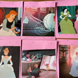 Pink Disney Cinderella Pocket Folders - Etsy