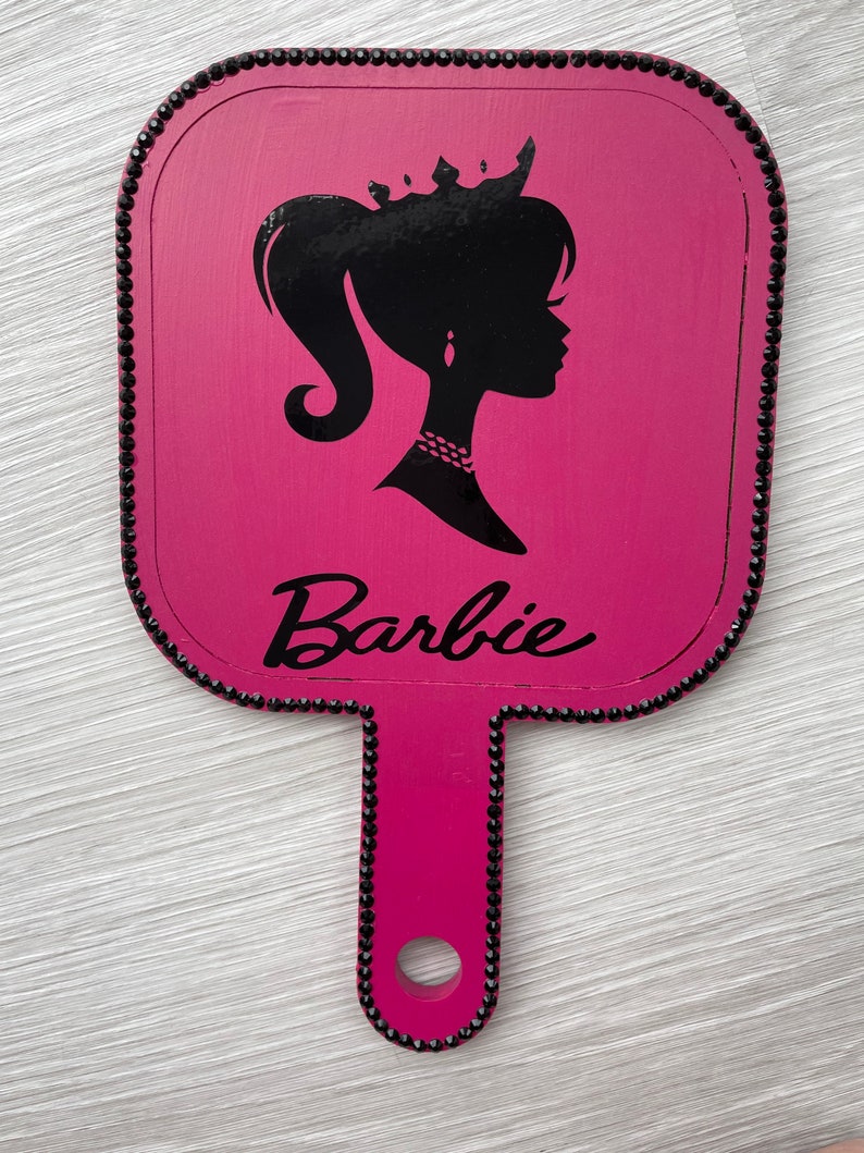 Bling Barbie Hand Mirror Queen Barbie Fashionista Barbie - Etsy