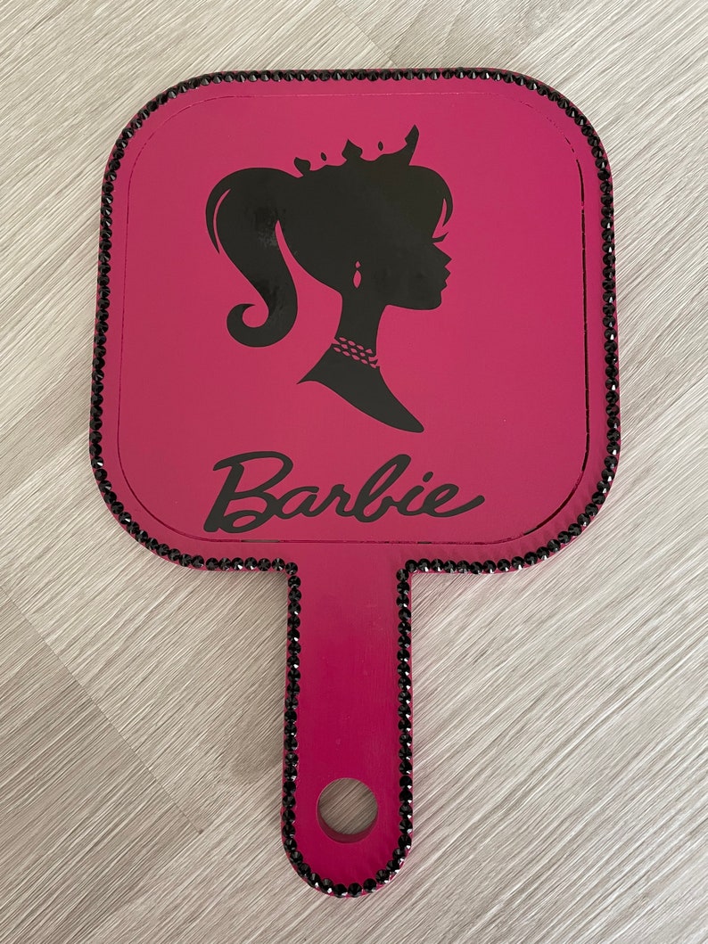 Bling Barbie Hand Mirror Queen Barbie Fashionista Barbie - Etsy