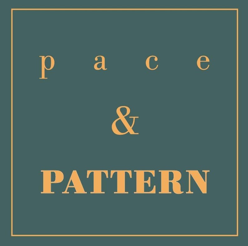2025 Pace and Pattern Goal-setting Planner - Etsy