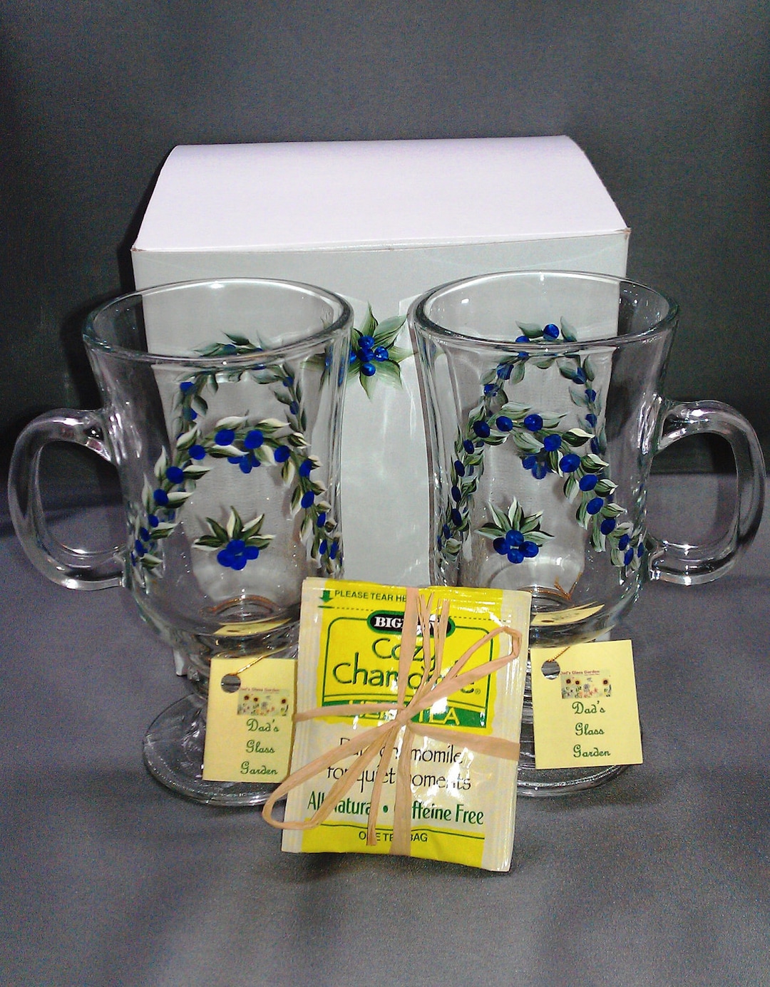 Blueberry Mug Set - Etsy