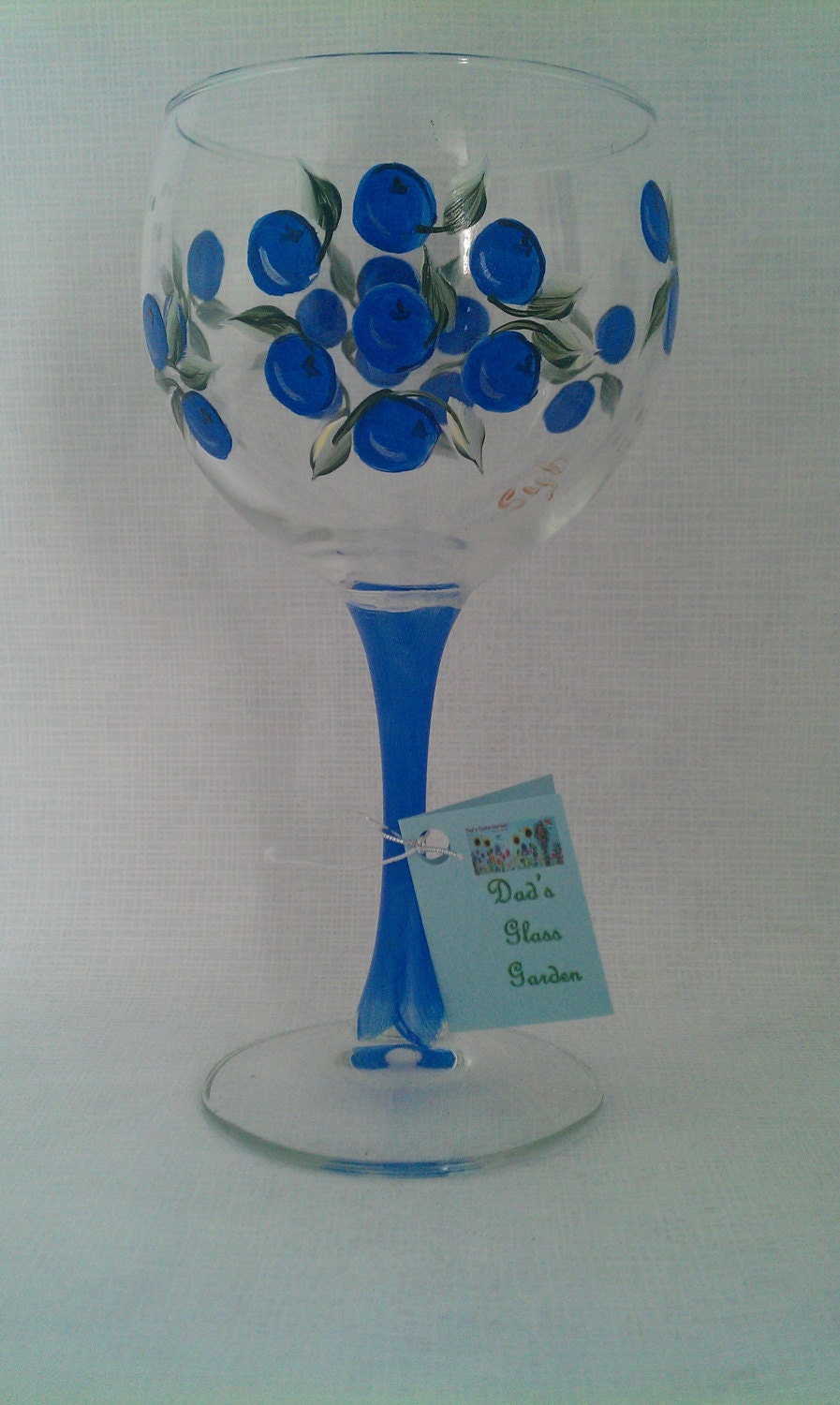 Berry Wine Glass - Etsy