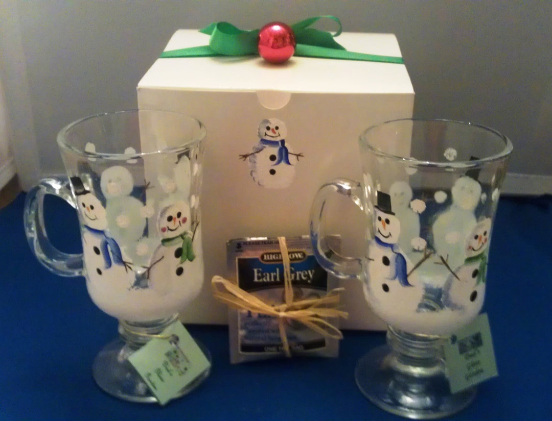 Snowman Mug Set - Etsy