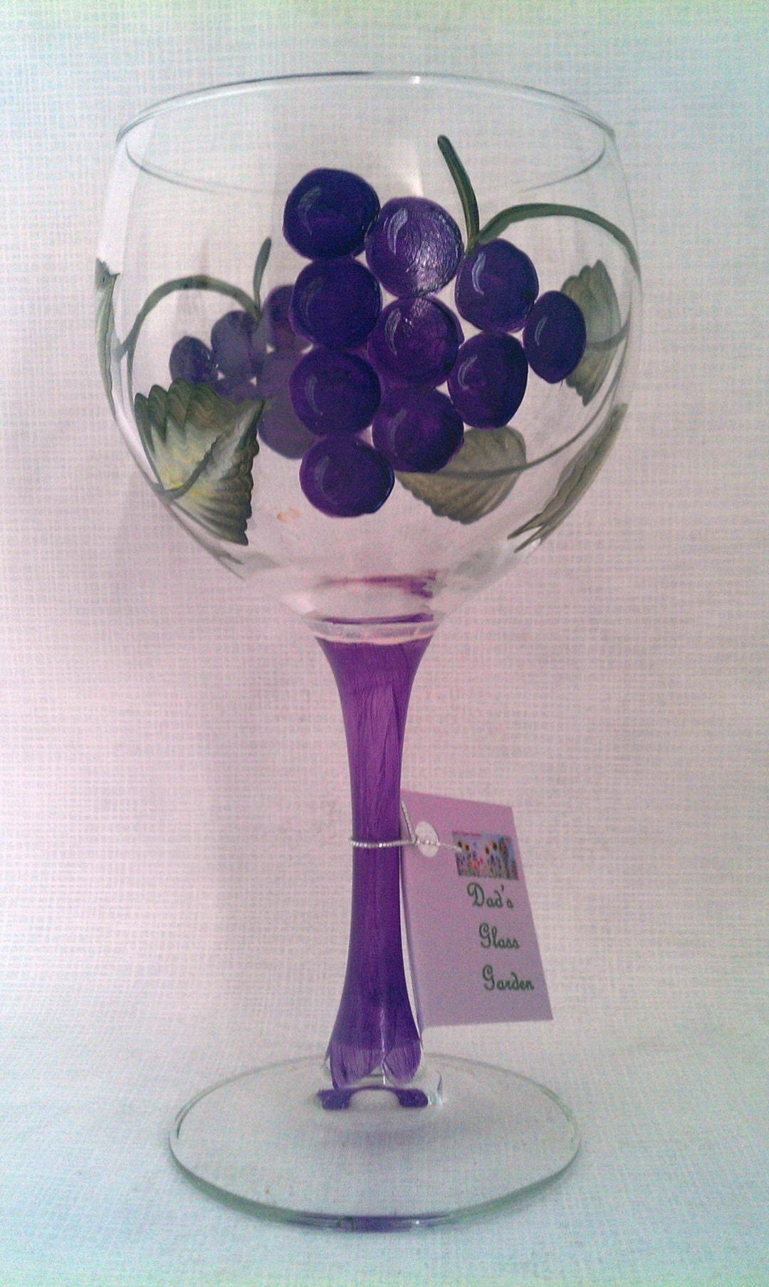 Berry Wine Glass - Etsy