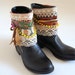 Native American Tassel Boot Covers-boho Boot Covers lace - Etsy