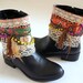 Native American Tassel Boot Covers-boho Boot Covers -lace Cuffs-gypsy ...