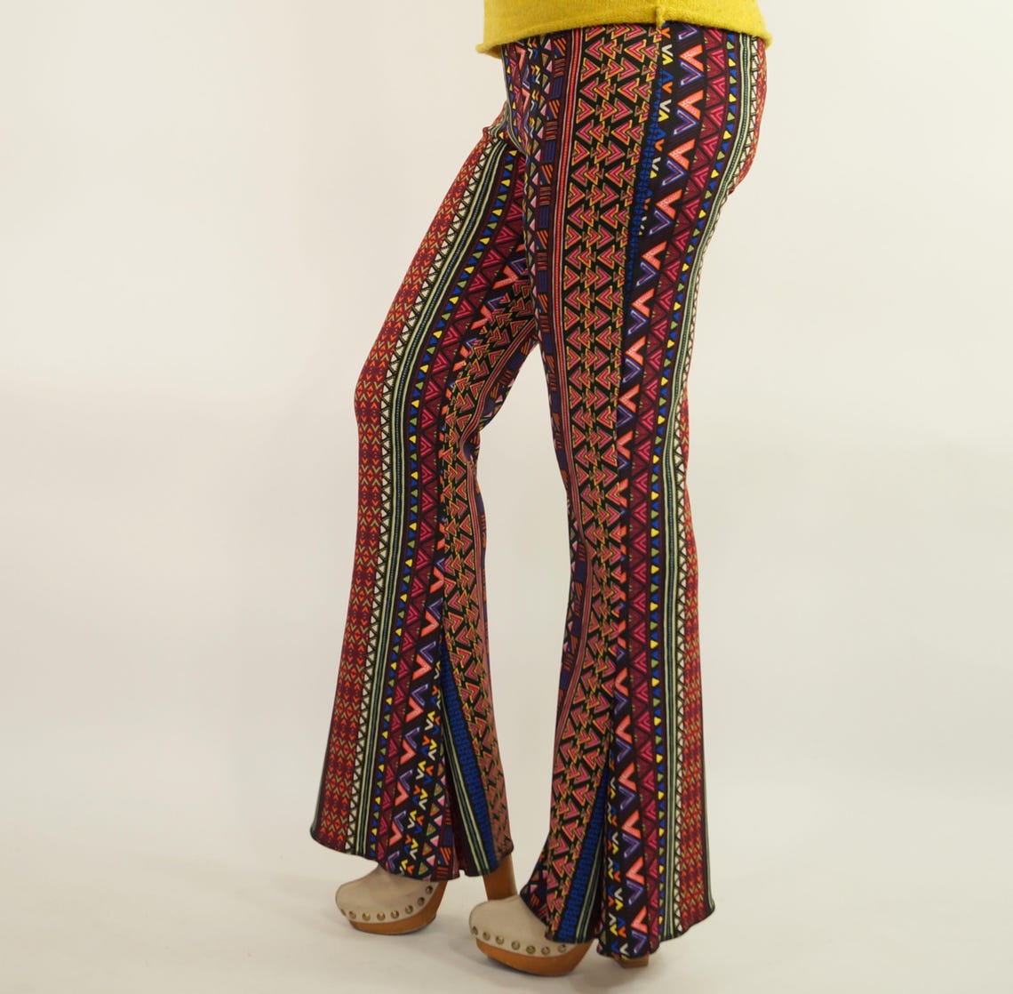 Native American Women Bell Bottomsflare Pantleggingsplus | Etsy