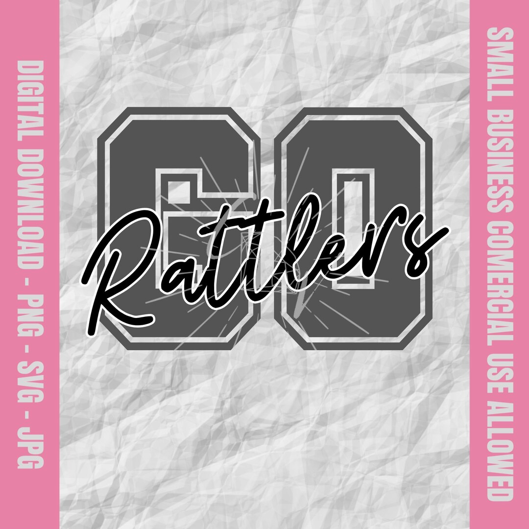 Go Rattlers Svg, Rattlers Svg, Rattlers Football Svg, Rattlers Cheer ...