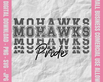 Mohawks Nation Svg, Mohawks Svg, Mohawks Football Svg, Mohawks Cheer ...