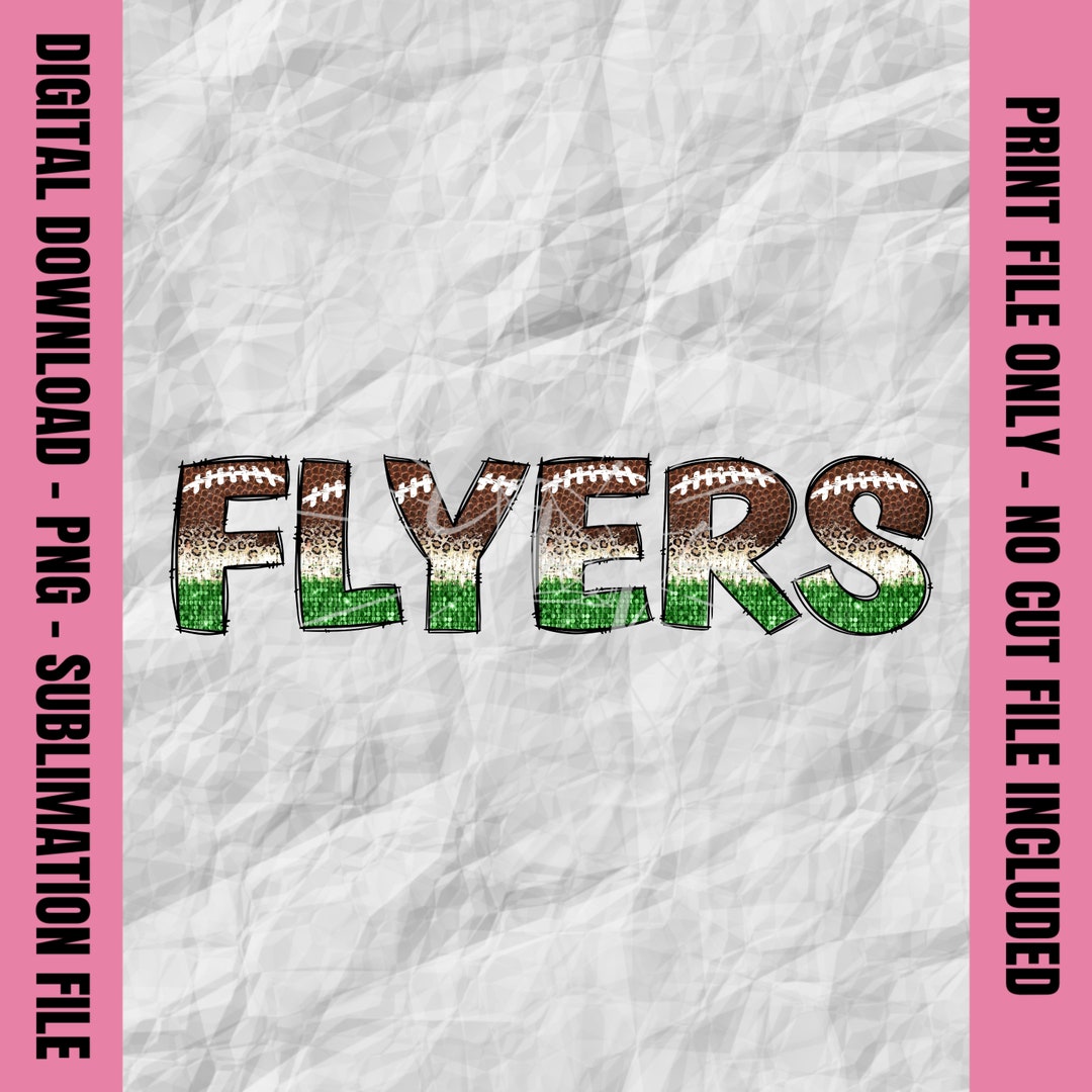 Flyers Doodle Letters, Flyers Png, Flyers Football Png, Flyers Cheer ...