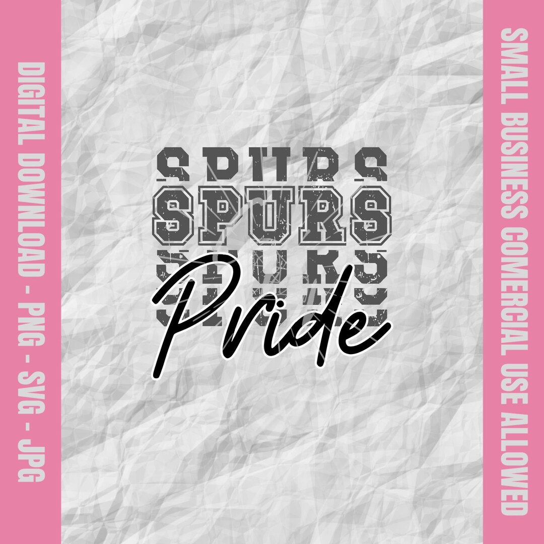 Spurs Pride Svg, Spurs Svg, Spurs Football Svg, Spurs Cheer Png, Spurs ...
