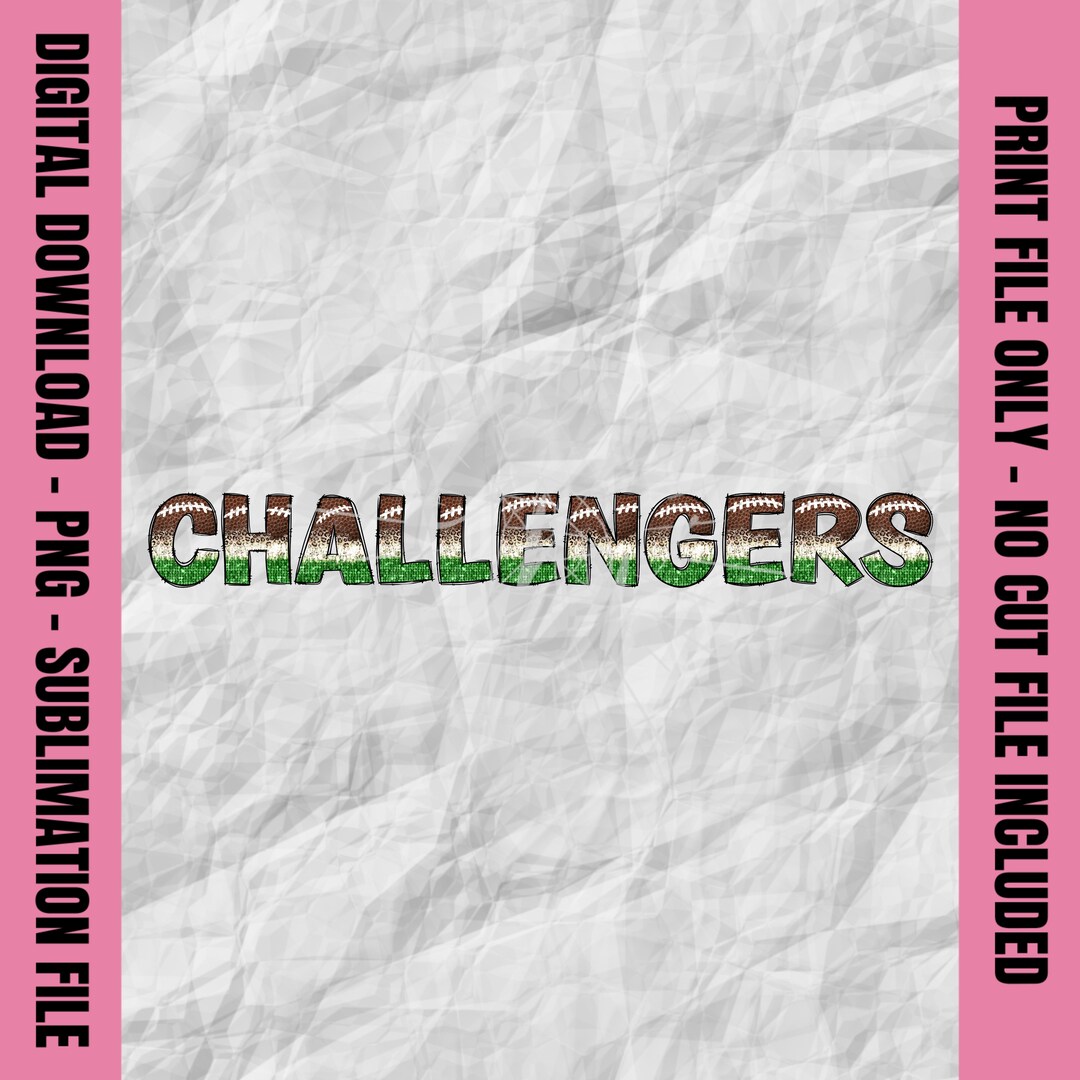 Challengers Doodle Letters, Challengers Png, Challengers Football Png ...