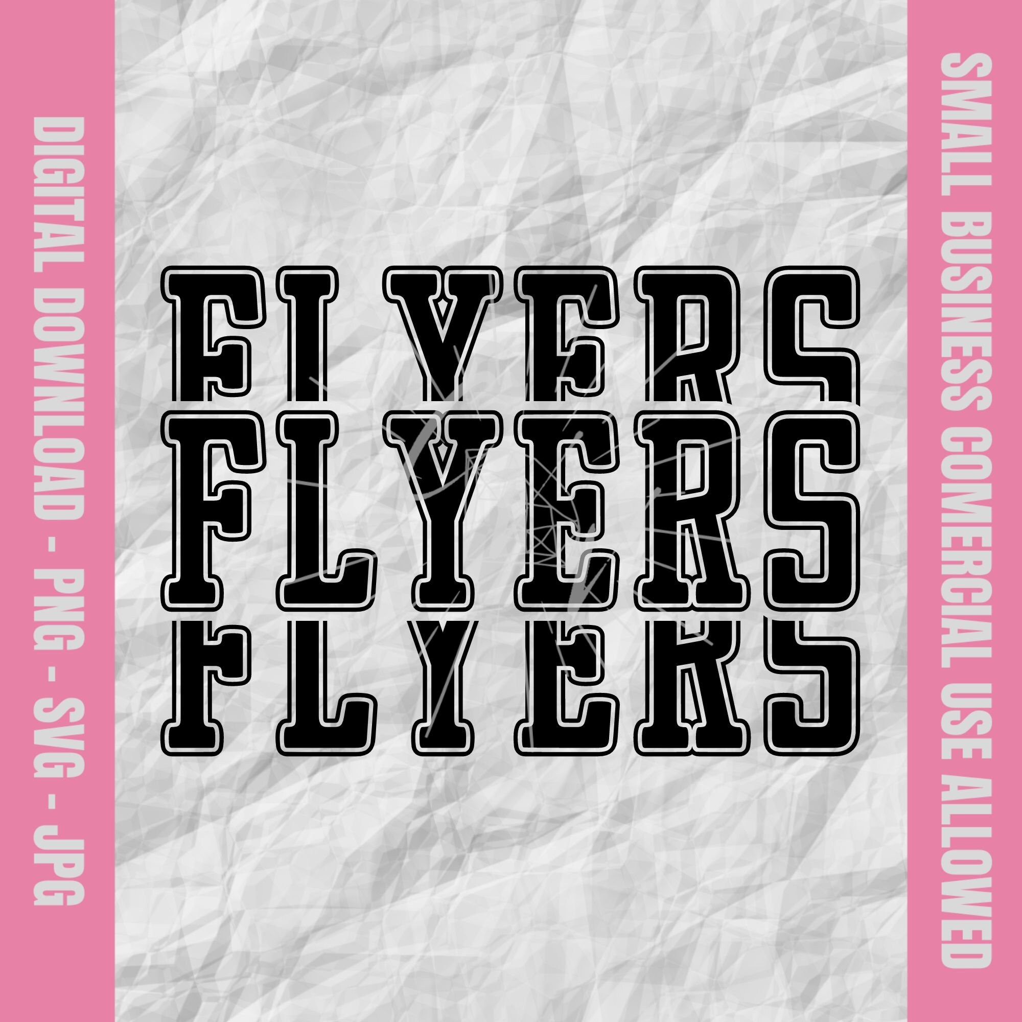 Flyers Team Varsity, Flyers Svg, Flyers Football Svg, Flyers Cheer Png ...