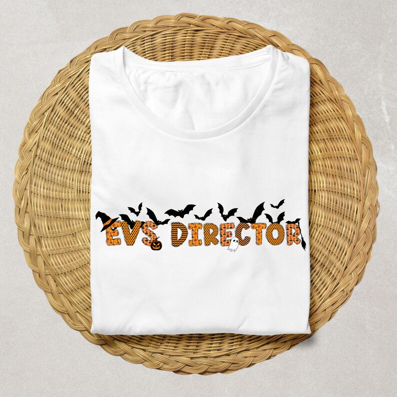 Halloween EVS Director Png, Doodle Text EVS Director Png, Spooky EVS ...