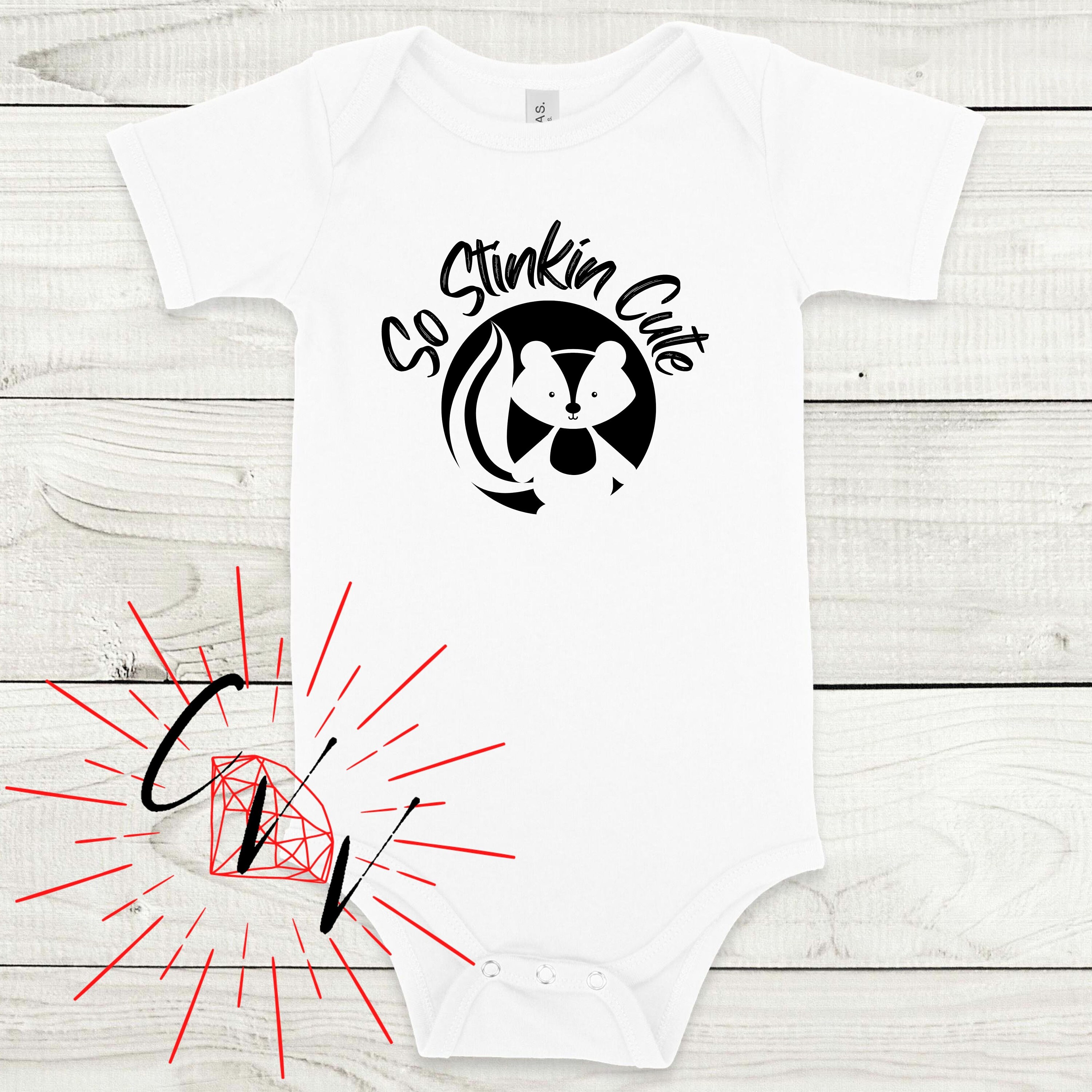 So Stinkin Cute Svg Cute Baby Png Nursery Sign Svg Newborn - Etsy