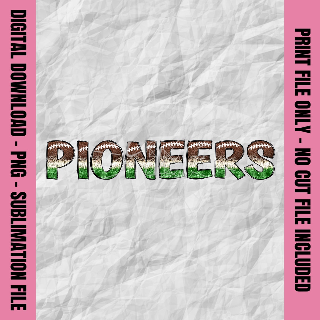 Pioneers Doodle Letters, Pioneers Png, Pioneers Football Png, Pioneers ...