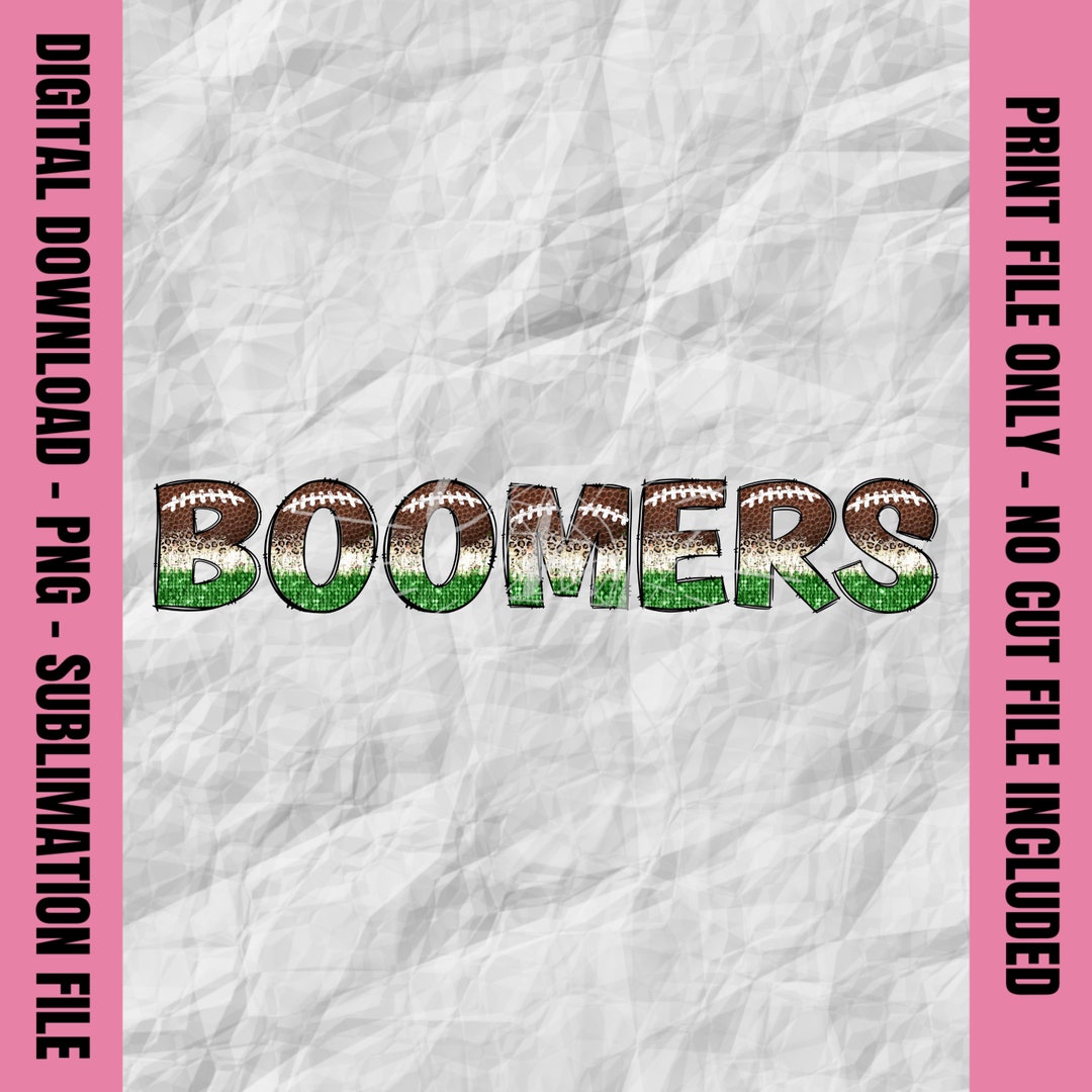Boomers Doodle Letters, Boomers Png, Boomers Football Png, Boomers ...