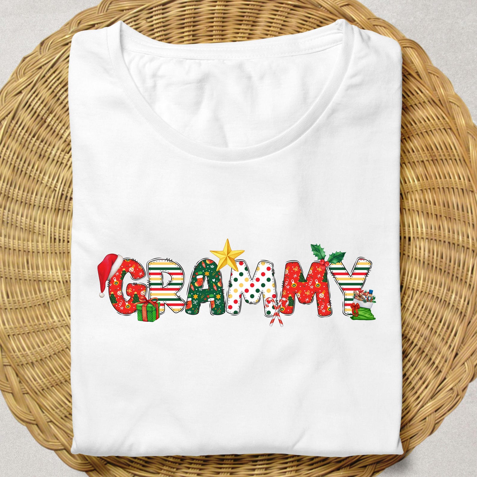 Christmas Grammy Png, Doodle Text Grammy Png, Holiday Grammy Shirt ...