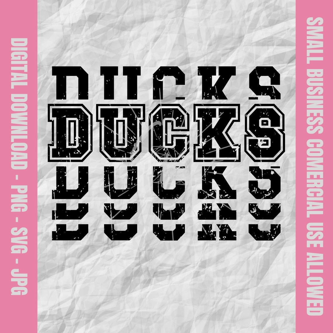 Ducks Svg, Ducks Stacked Varsity Letter Svg, Ducks Football Svg, Ducks ...