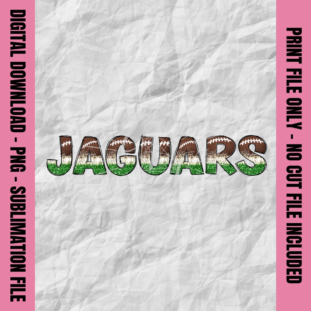 Jaguars Doodle Letters, Jaguars Png, Jaguars Football Png, Jaguars ...