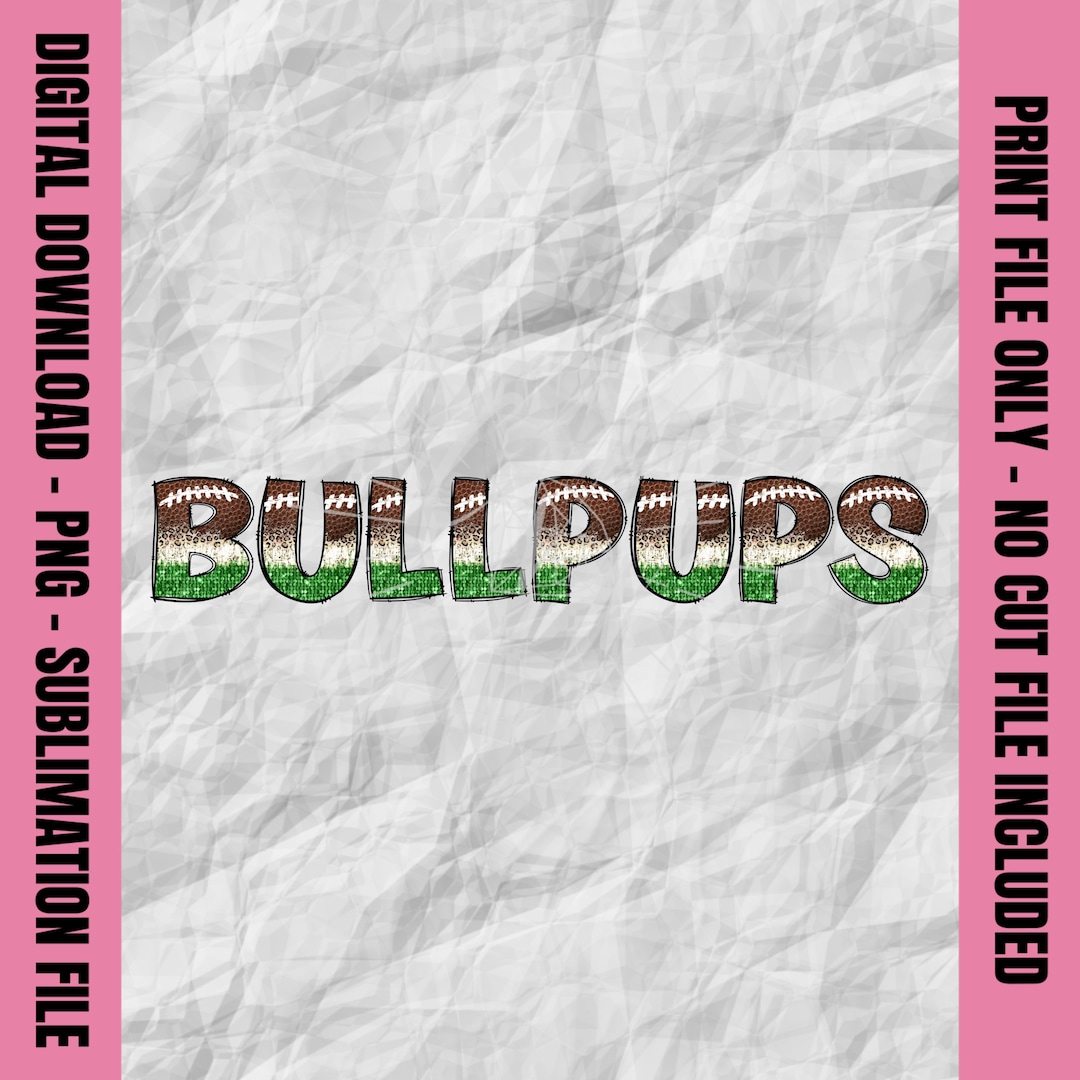 Bullpups Doodle Letters, Bullpups Png, Bullpups Football Png, Bullpups ...