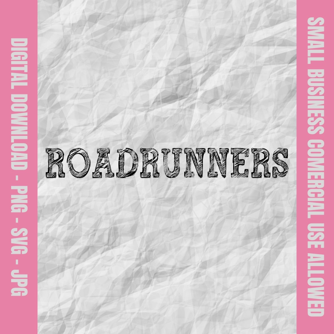 Roadrunners Svg, Roadrunners Chalk Block Svg, Roadrunners Football Svg ...