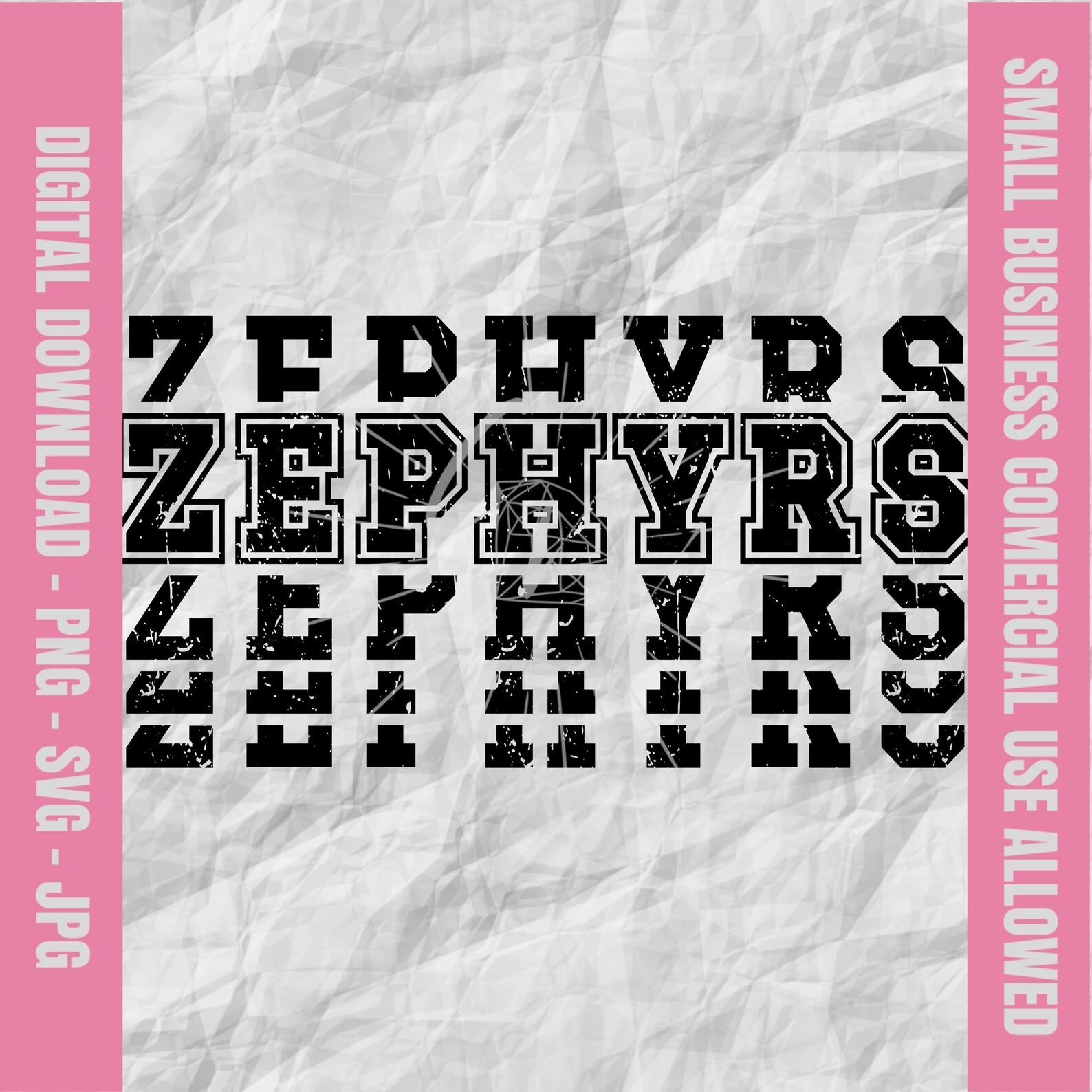 Zephyrs Stacked Varsity Svg, Zephyrs Svg, Zephyrs Football Svg, Zephyrs ...