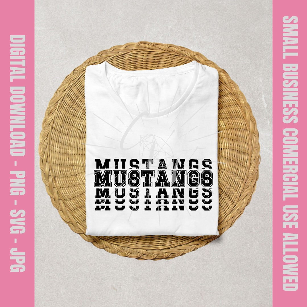 Mustangs Svg, Mustangs Stacked Varsity Svg, Mustangs Football Svg ...