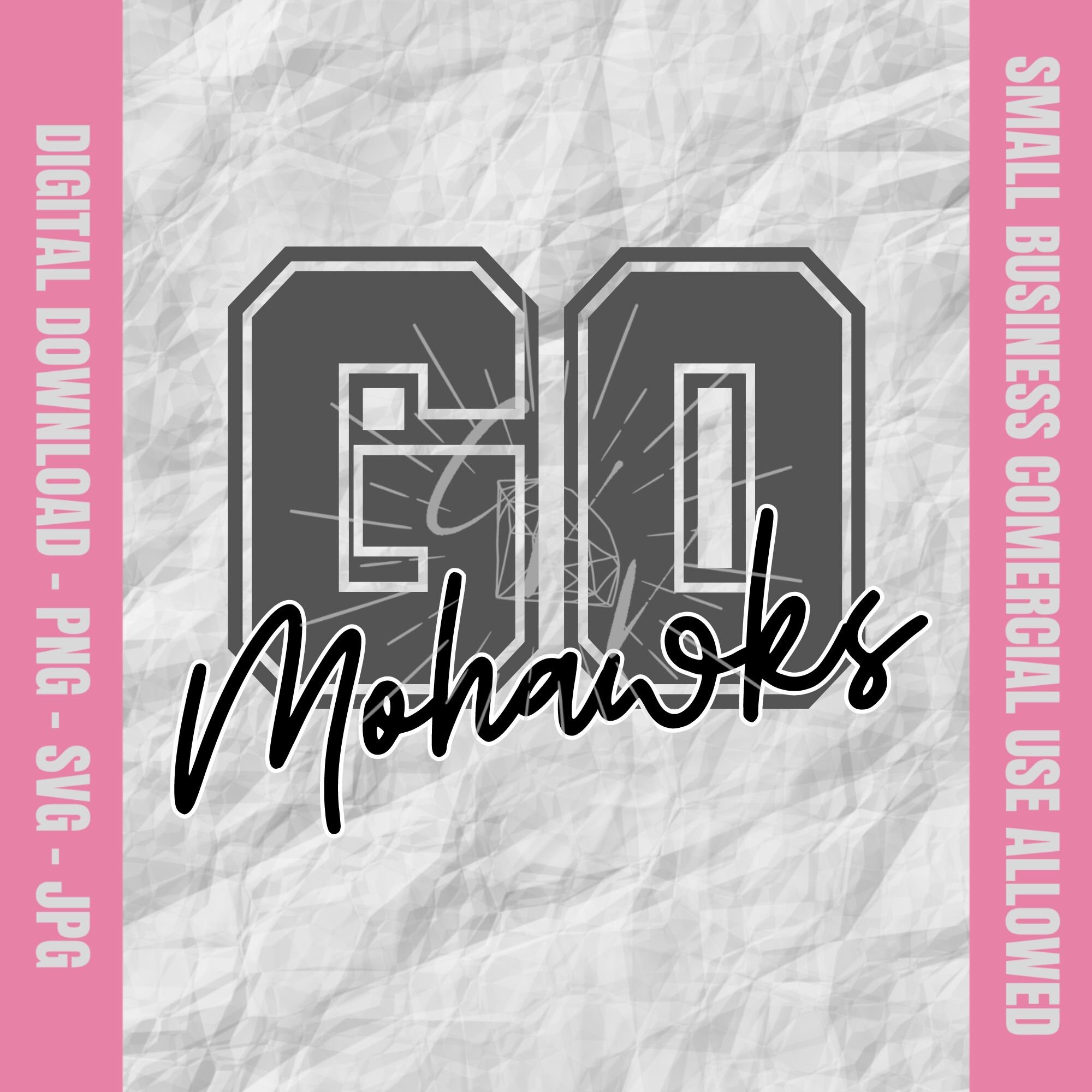 Go Mohawks Svg, Mohawks Svg, Mohawks Football Svg, Mohawks Cheer Png ...