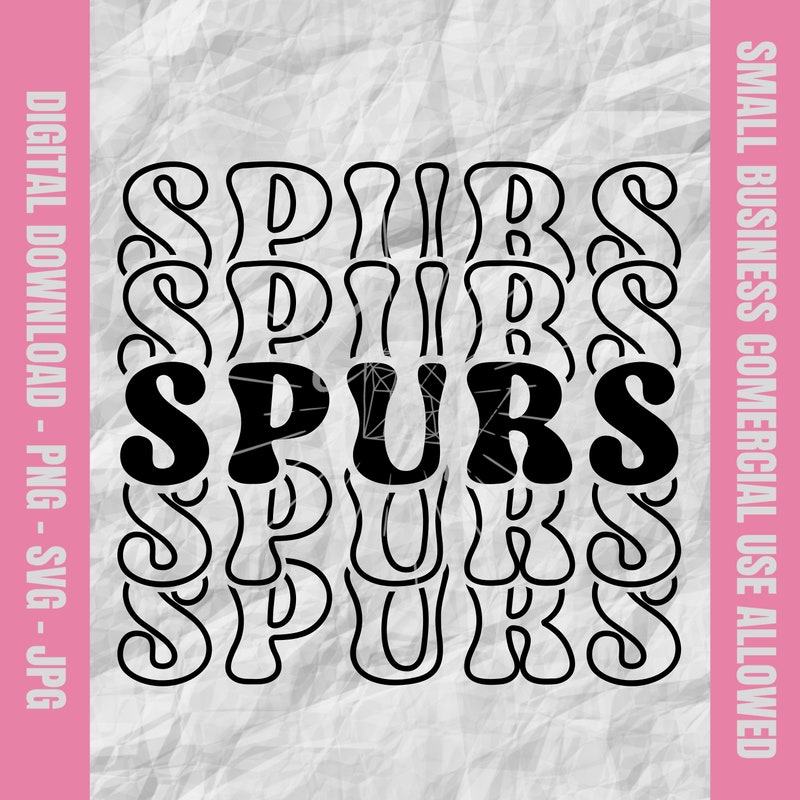 Go Spurs Go Svg - Etsy