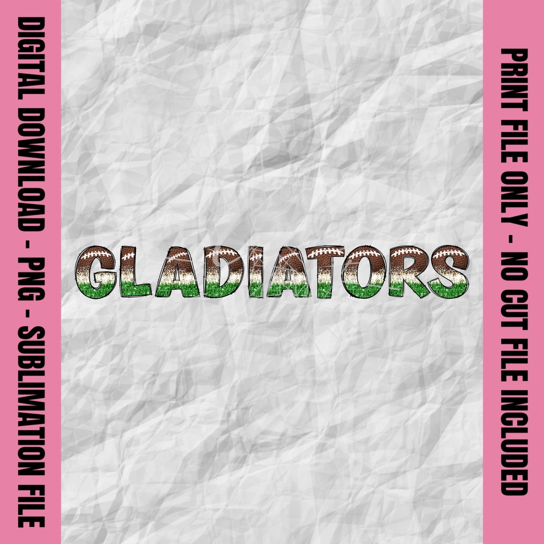 Gladiators Doodle Letters, Gladiators Png, Gladiators Football Png ...