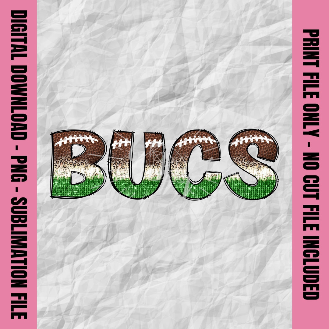 Bucs Doodle Letters, Bucs Png, Bucs Football Png, Bucs Cheer Png, Bucs ...