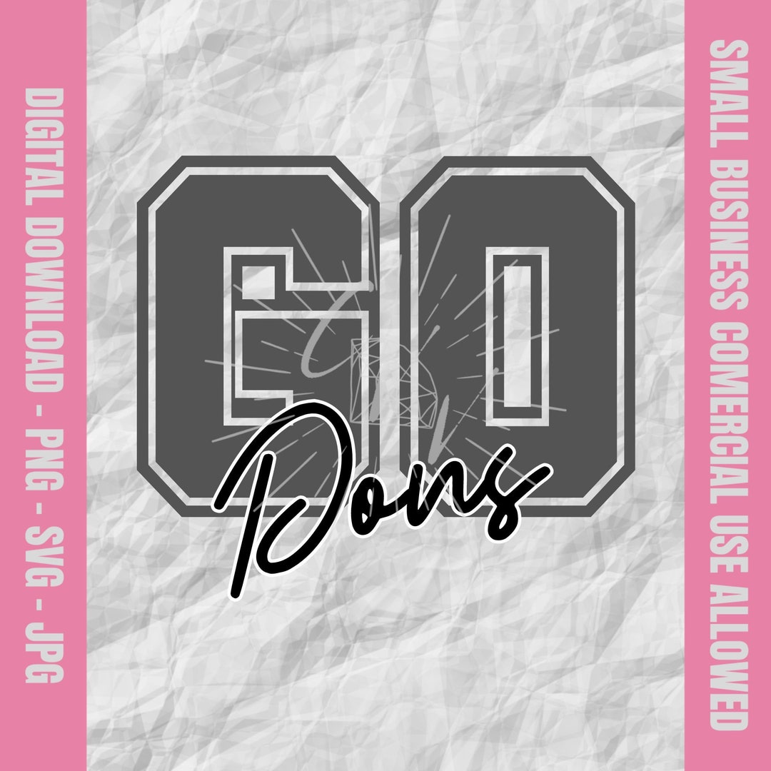 Go Dons Svg, Dons Svg, Dons Football Svg, Dons Cheer Png, Dons Baseball ...